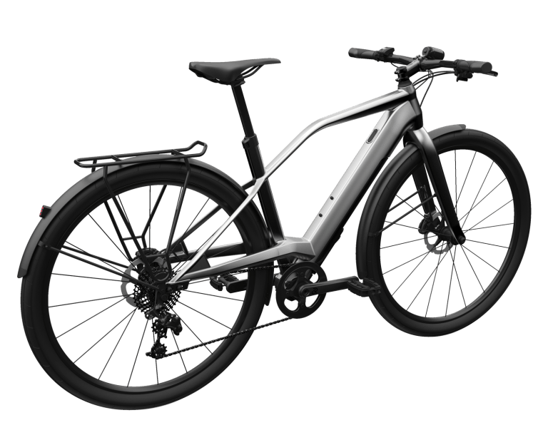 Power your ride! Logo e-Bikes, the lightest e-bikes in the UAE.